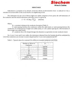 Inductance Calculation - Siechem